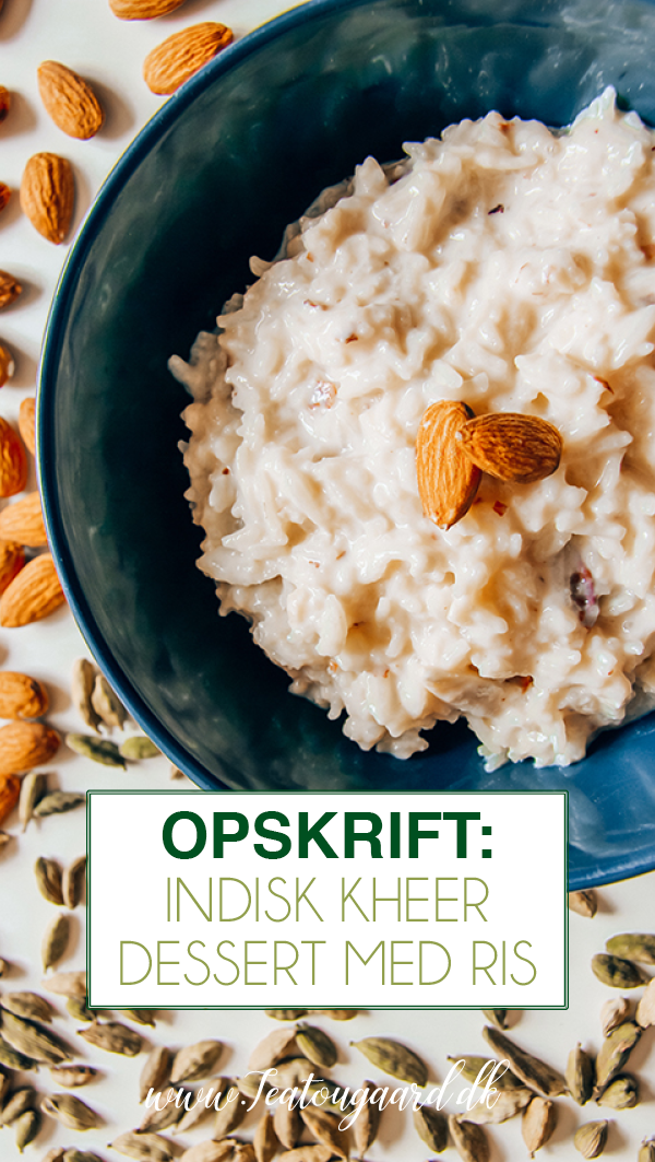 Opskrift: Indisk Kheer dessert med ris - Rejsebloggen TeaTougaard.dk