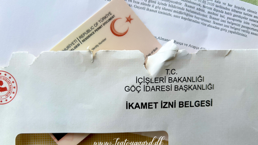 Opholdstilladelse i Tyrkiet ano 2026 - Rejsebloggen TeaTougaard.dk